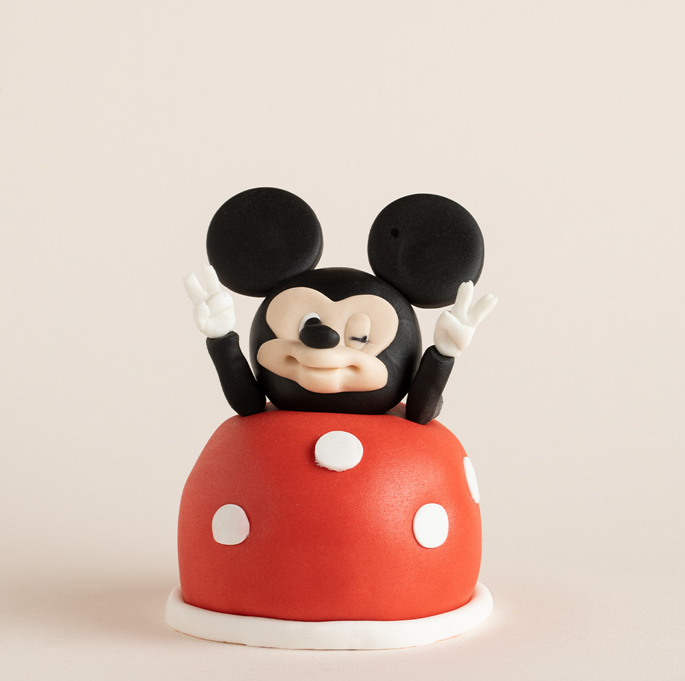 Mickey Mouse Marzipan Pasta - Elizinn